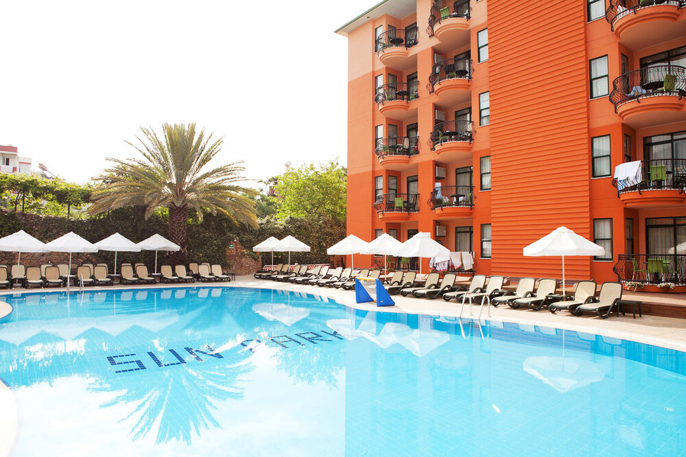 Отель Sunpark Garden Hotel 4*, Аланья / Alanya Турция: цены на отдых ...